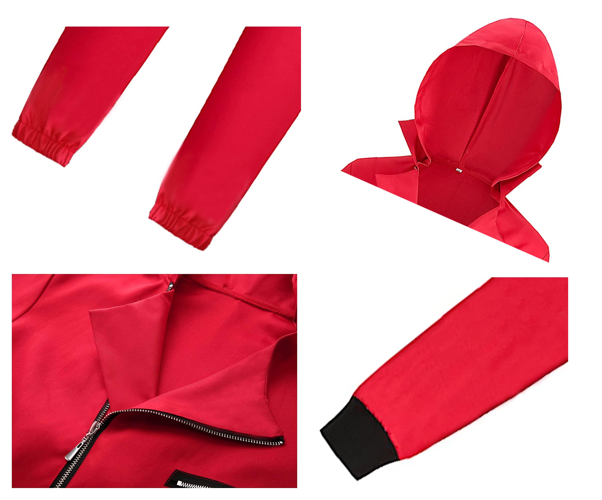 Casa De Papel Money Adult Heist Costume Red Jumpsuit Women Halloween L