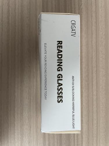 CRGATV 3-Pack Reading Glasses for Men Blue Light Blocking Metal Full Wide Frame Computer Readers Anti UV/Eye Strain/Glare (+2.5 Magnification Strength)