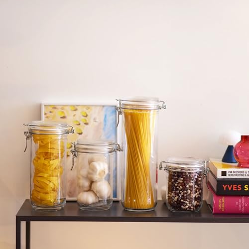 Bormioli Rocco Fido Cylinder Collection - Fido Jar - .62 Liter (21 ounce) - Clear