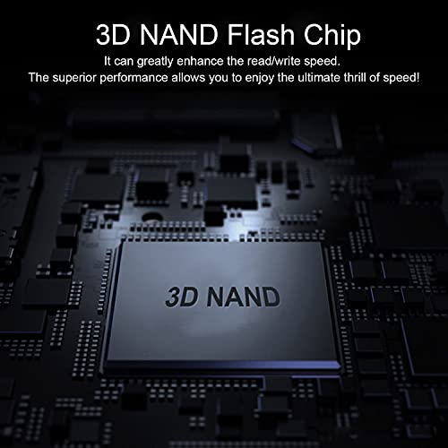 kimtigo 2.5" Internal SSD 1TB, 3D NAND Solid State Drive, SATA III 6Gb/s 2.5 inch 7mm (0.28”), Read up to 550MB/s