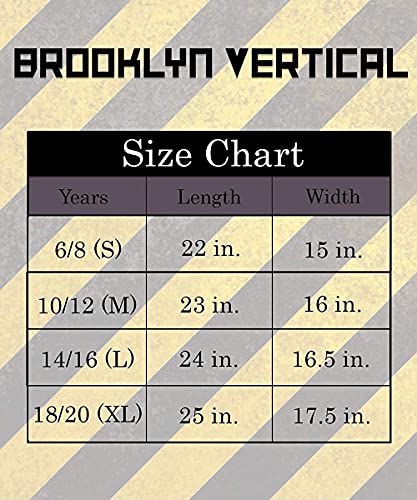 BROOKLYN VERTICAL Boys Gaming T-Shirt Printed Crew Neck Short Sleeve | Sizes 6-20…