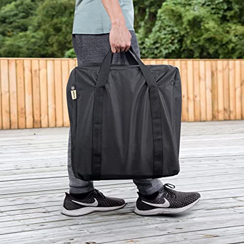[Clearance] Arcedo 22 Inch Griddle Cover and Carry Bag Compatible for Blackstone Tabletop Griddle Grill Without Hood, Pit Boss, Camp Chef, Royal Gourmet, Waterproof Flat Top Grill Cover and Carry Bag
