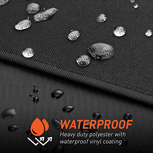 [Clearance] Arcedo 22 Inch Griddle Cover and Carry Bag Compatible for Blackstone Tabletop Griddle Grill Without Hood, Pit Boss, Camp Chef, Royal Gourmet, Waterproof Flat Top Grill Cover and Carry Bag