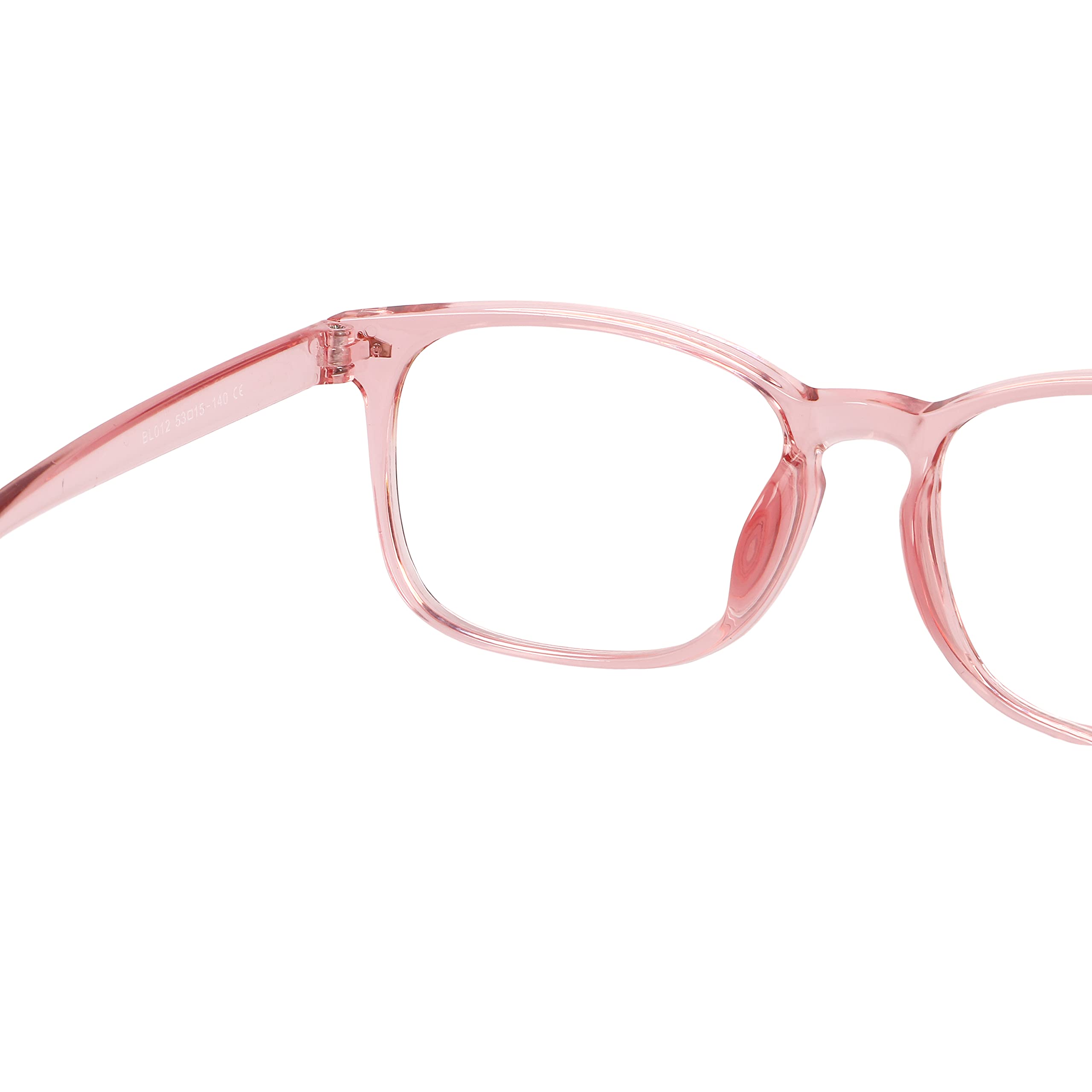 WINTOO Blue Light Glasses for Woman Men | 99% Blue Light Blocking Glasses | Computer Glassess | Night Driving | Gaming | TV Phone Screen Reader Square Frame | Anti Eyestrain & UV Glare Protection