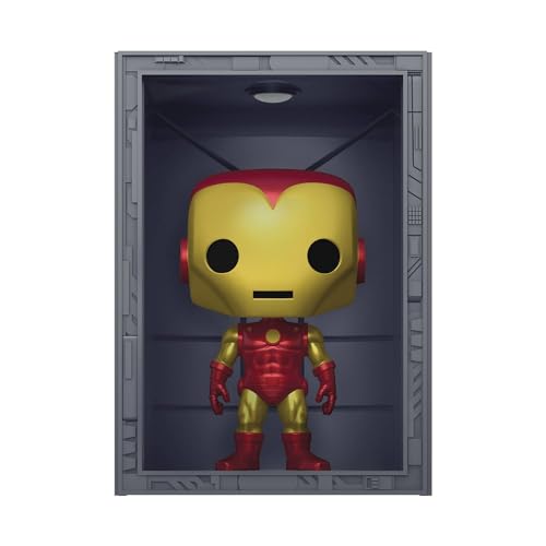 Funko Pop! Marvel: Iron Man Hall of Armor Model 4 Deluxe Vinyl Figure