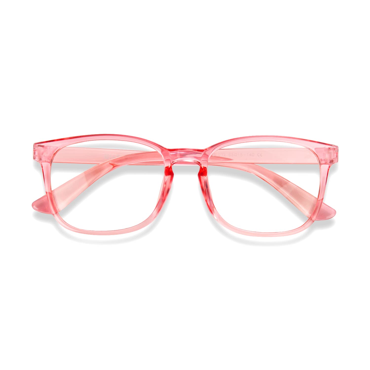 WINTOO Blue Light Glasses for Woman Men | 99% Blue Light Blocking Glasses | Computer Glassess | Night Driving | Gaming | TV Phone Screen Reader Square Frame | Anti Eyestrain & UV Glare Protection