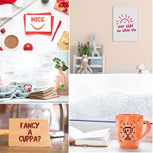 IModeur White Permanent Vinyl - 12" x 10 FT Glossy White Adhesive Vinyl Roll for Cricut, Adhesive Craft Vinyl Bundle, Vinyl Roll for Cup Decor, Party Decoration, Sticker