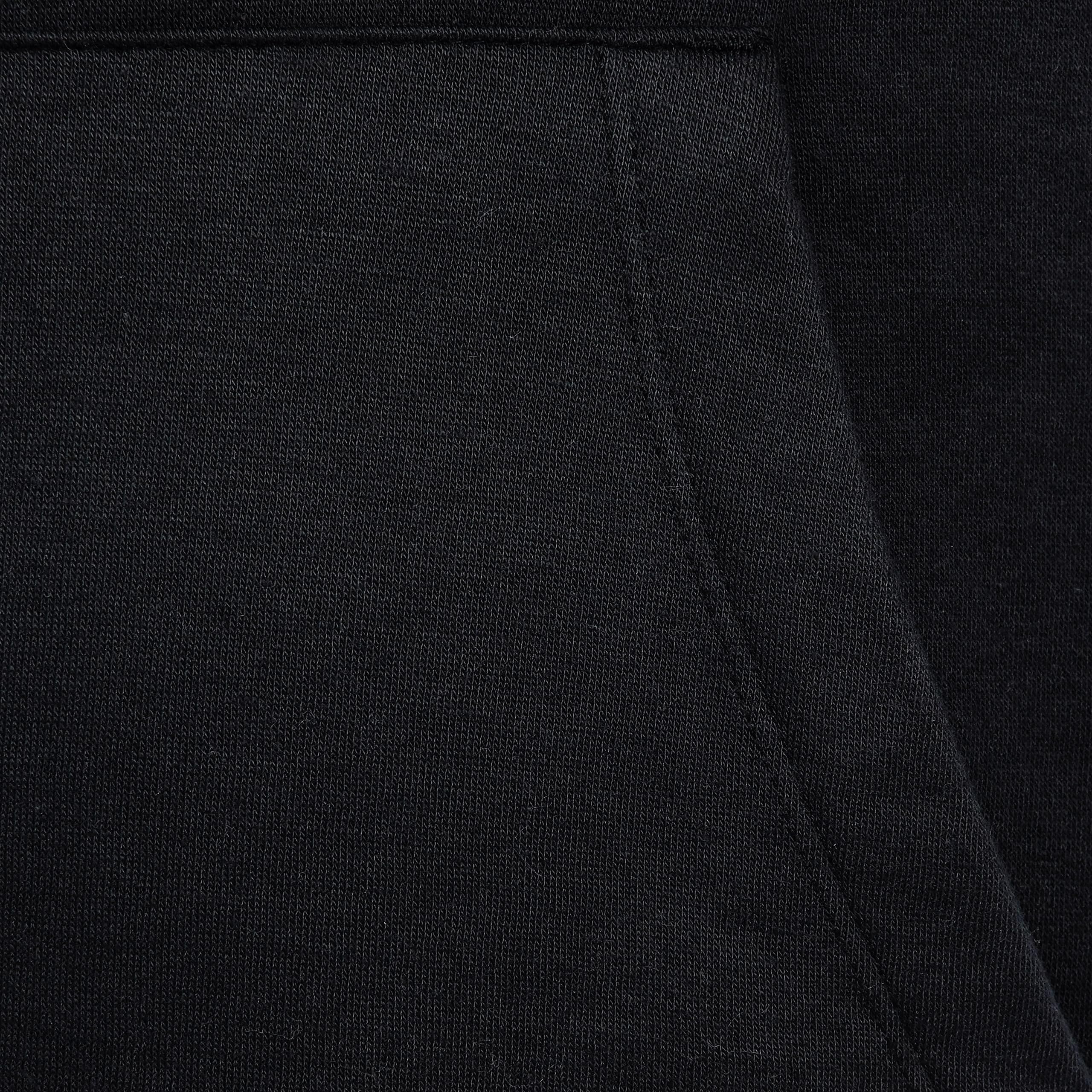Sleepdown Essentials Hoodies for Men, Ultra Soft Cotton-Blend Long-Sleeve Warm Pullover Sweatshirt Hoodie Cozy Plain Stylish Men's Fleece Hooded Sweatshirts - Large, Black