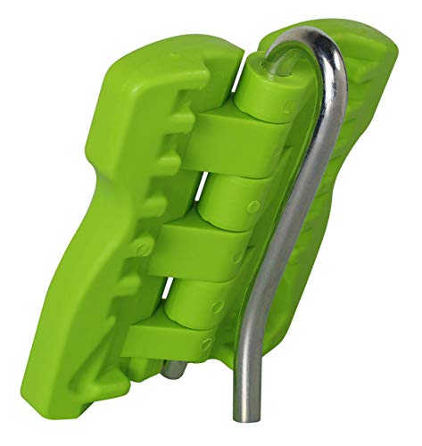 The Original Fat Ivan Fold Up Doorstop Wedge with Magnet - Green (2 Pack)