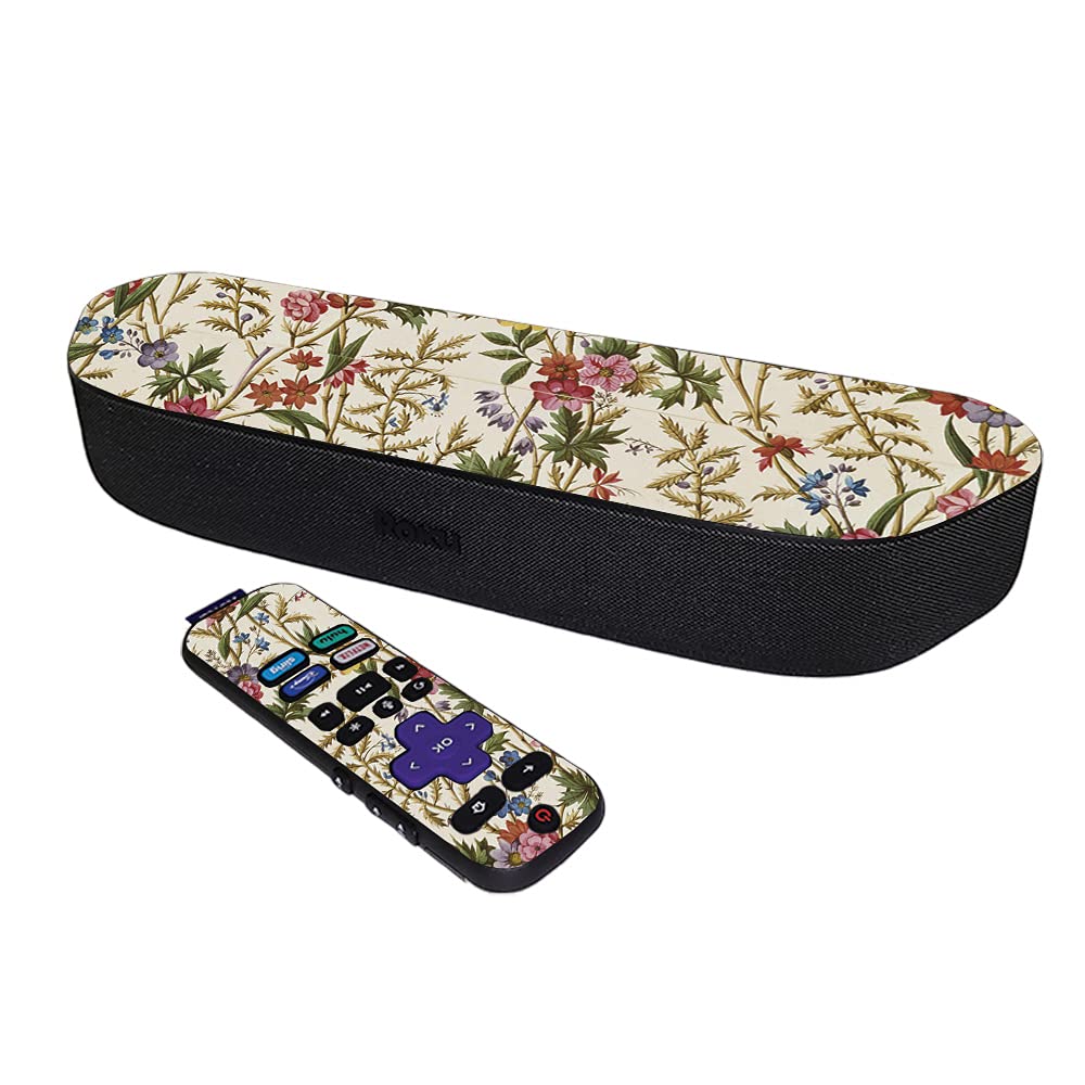 MightySkins Skin Compatible with Roku Streambar Media Player (2020) - Seaweed | Protective, Durable, and Unique Vinyl Decal wrap Cover | Easy to Apply and Change Styles | Made in The USA