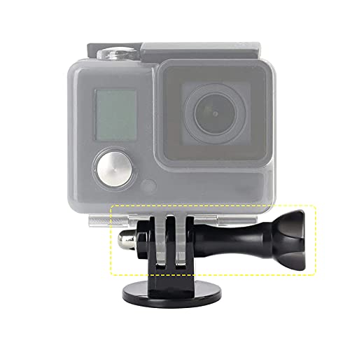 MaximalPower Replacement Thumbscrew 45mm Long for GoPro Hero 1 2 3 3+ 4 Action Camera | Camera Mounts & Accessories for Travel Vlogs Livestream Filming Photography (Combo A)