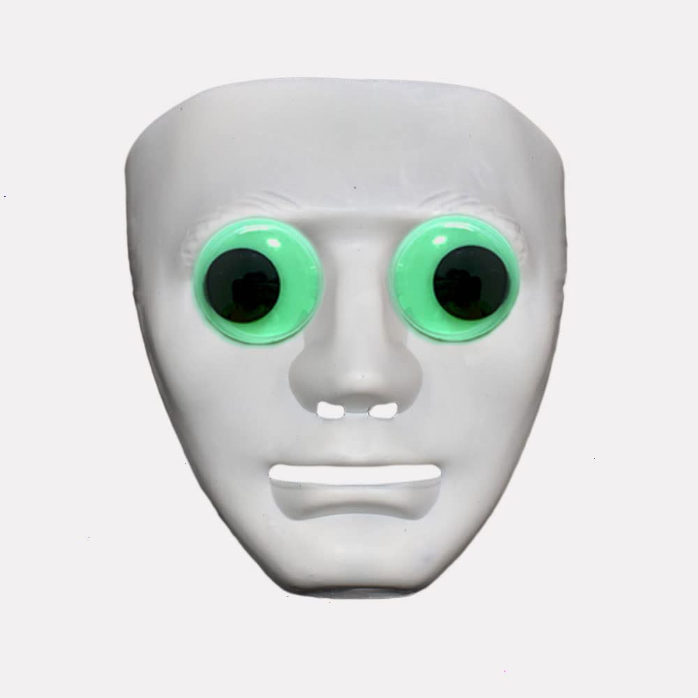 Vanteexpro 1200 Pieces Googly Wiggle Eyes Luminous Wiggle Eyes with Self Adhesive for DIY Crafts 1200 Pieces Muti Sizes