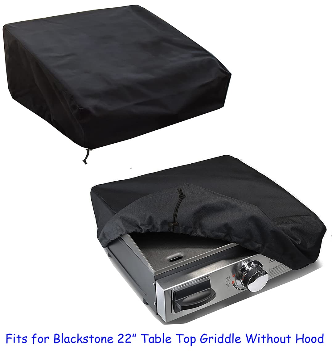 ProHome Direct Heavy Duty Waterproof Grill Cover for Blackstone 22" Table Top Griddle Without Hood,Compare to Blackstone 1724 Cover