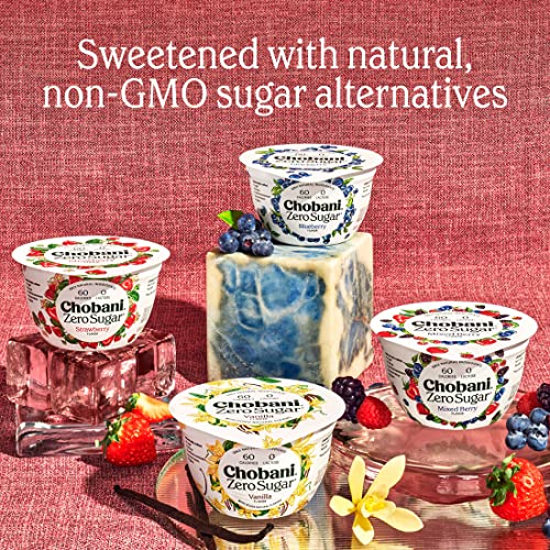 Chobani® Zero Sugar* Strawberry 5.3oz