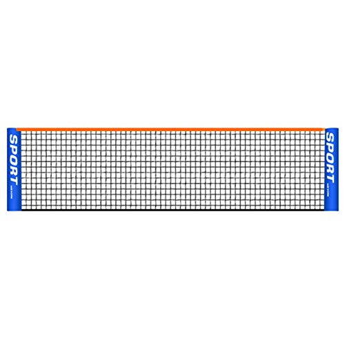 Portable Tennis Net,Foldable Badminton Net for Playing Pickleball,Kids Volleyball,Soccer,Sport Training Net for Indoor Outdoor Backyard Lawn,Court,Beach,Driveway (No Poles Included)