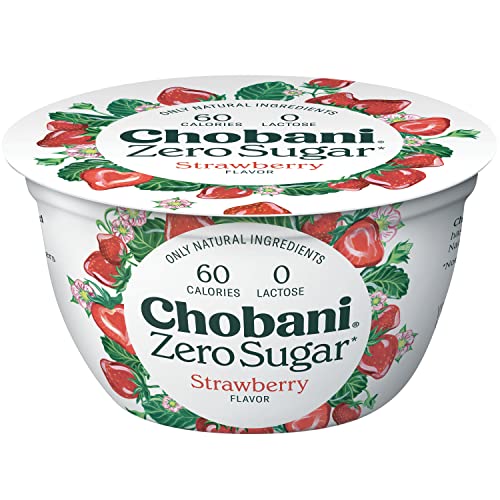 Chobani® Zero Sugar* Strawberry 5.3oz