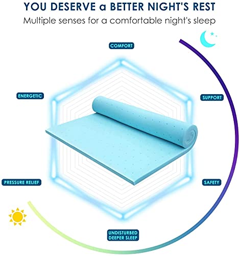 Memory Foam Mattress Topper Mattress Pad