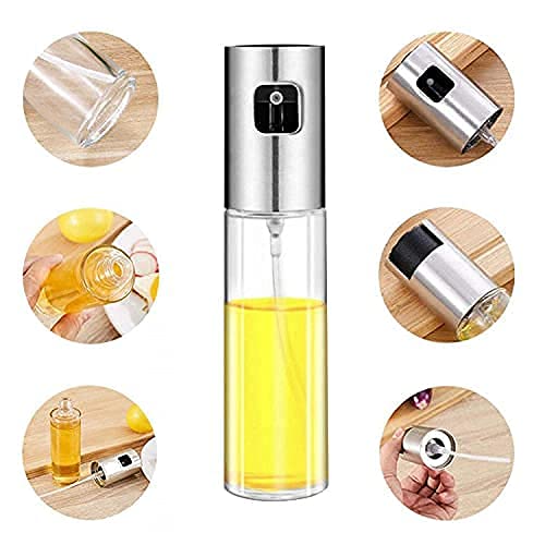 Oil Sprayer for Cooking, Olive Oil Mister Spray Bottle for Air Fryers, Salad, Kitchen Baking, BBQ, Roasting(OB-1)