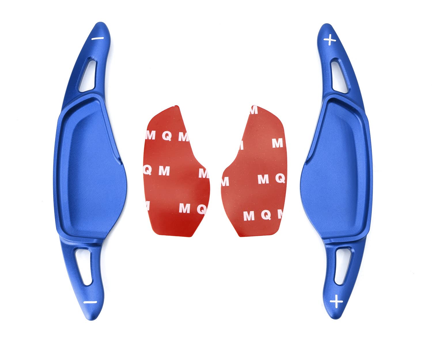 iJDMTOY Sports Blue CNC Billet Aluminum Large Paddle Extensions Compatible with Toyota 2020-up Supra GR
