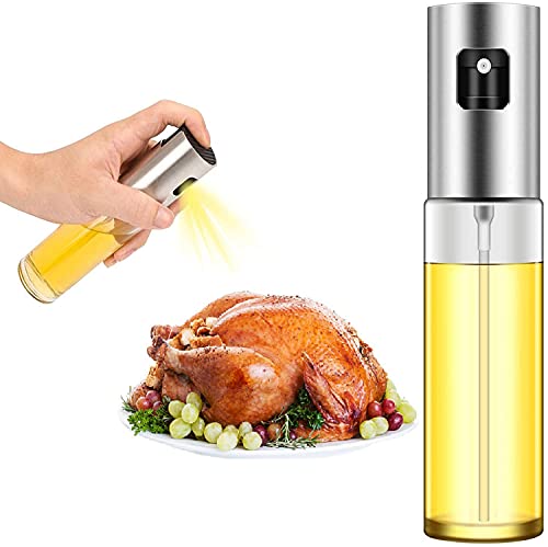 Oil Sprayer for Cooking, Olive Oil Mister Spray Bottle for Air Fryers, Salad, Kitchen Baking, BBQ, Roasting(OB-1)
