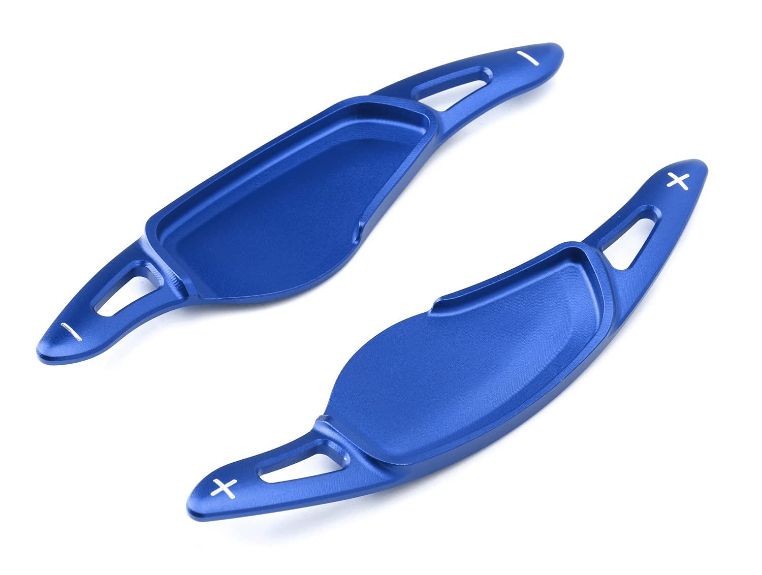 iJDMTOY Sports Blue CNC Billet Aluminum Large Paddle Extensions Compatible with Toyota 2020-up Supra GR