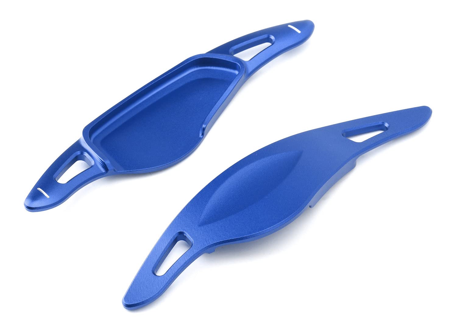 iJDMTOY Sports Blue CNC Billet Aluminum Large Paddle Extensions Compatible with Toyota 2020-up Supra GR