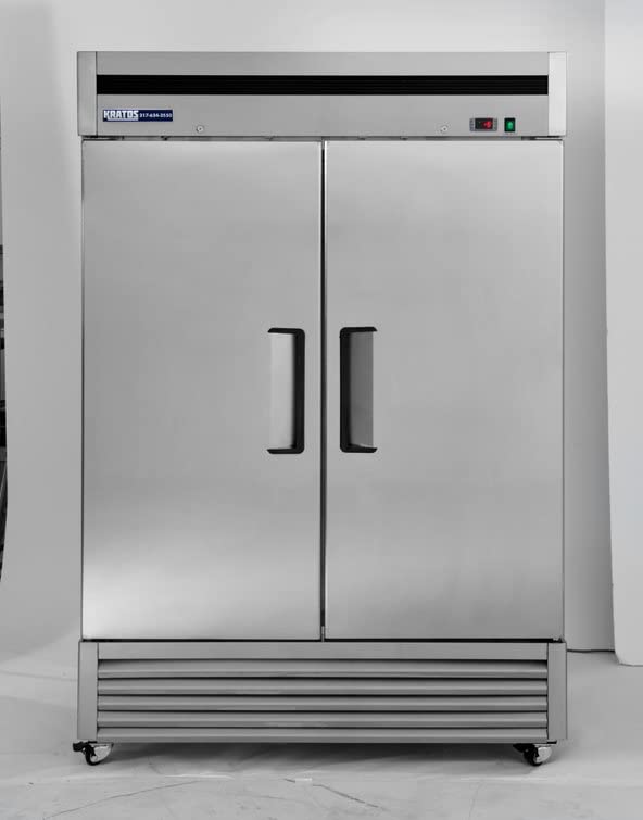 Kratos Refrigeration 69K-890HC Commercial Premium Reach-in Freezer, Two Door - 3 Year Warranty