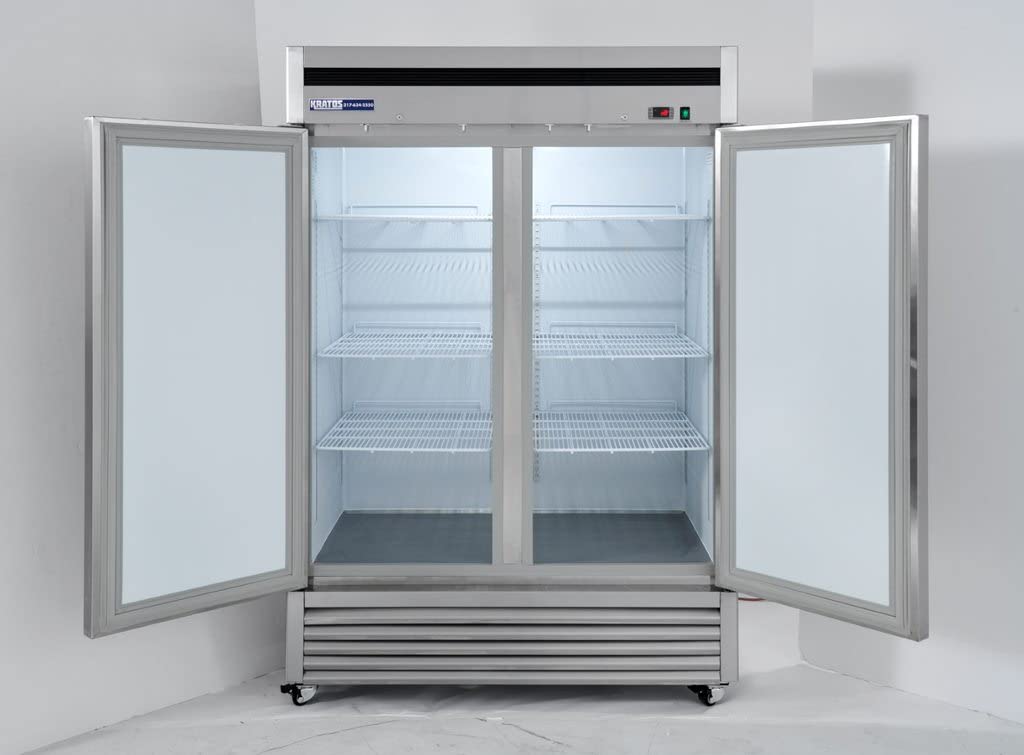Kratos Refrigeration 69K-890HC Commercial Premium Reach-in Freezer, Two Door - 3 Year Warranty
