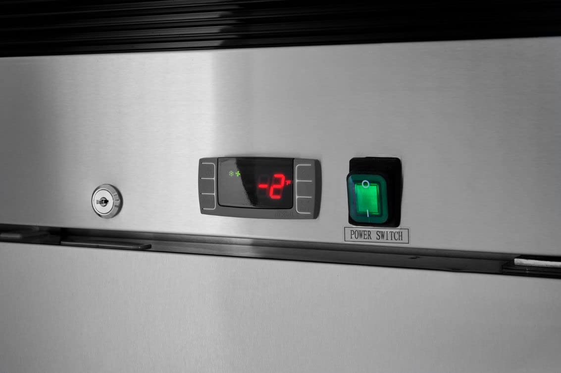 Kratos Refrigeration 69K-890HC Commercial Premium Reach-in Freezer, Two Door - 3 Year Warranty