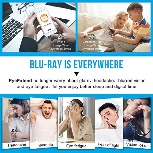 Reading Glasses 5 Pack Cat-eye Blue Light Blocking Glasses for Women, Computer Readers Eyeglasses, Lightweight Fashion Frame, Anti UV Ray/Glare/Eyestrain (Multicolor, 2.0)