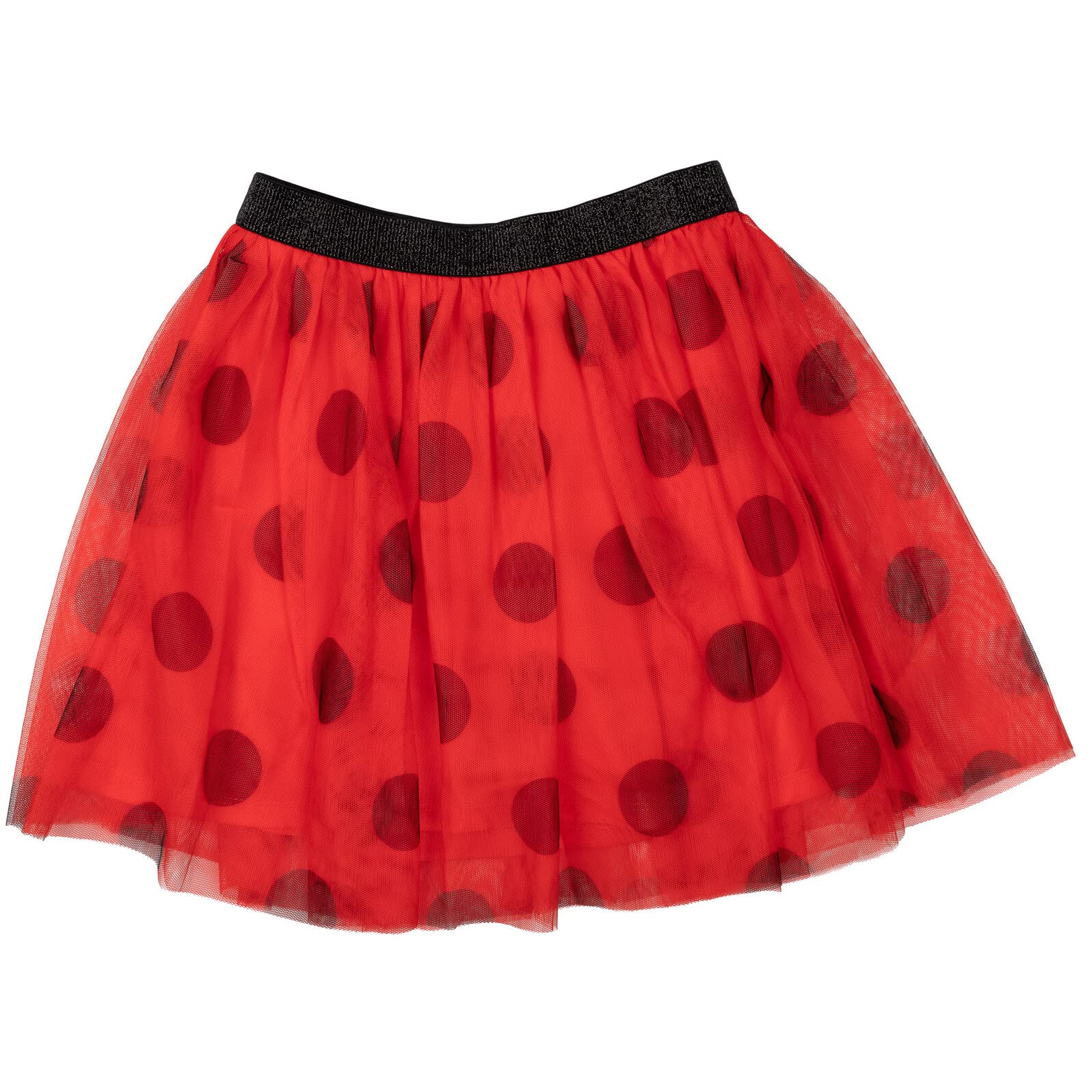 Miraculous Big Girls T-Shirt, Skirt and Satin Headband 3 Piece Outfit Set Red 14-16