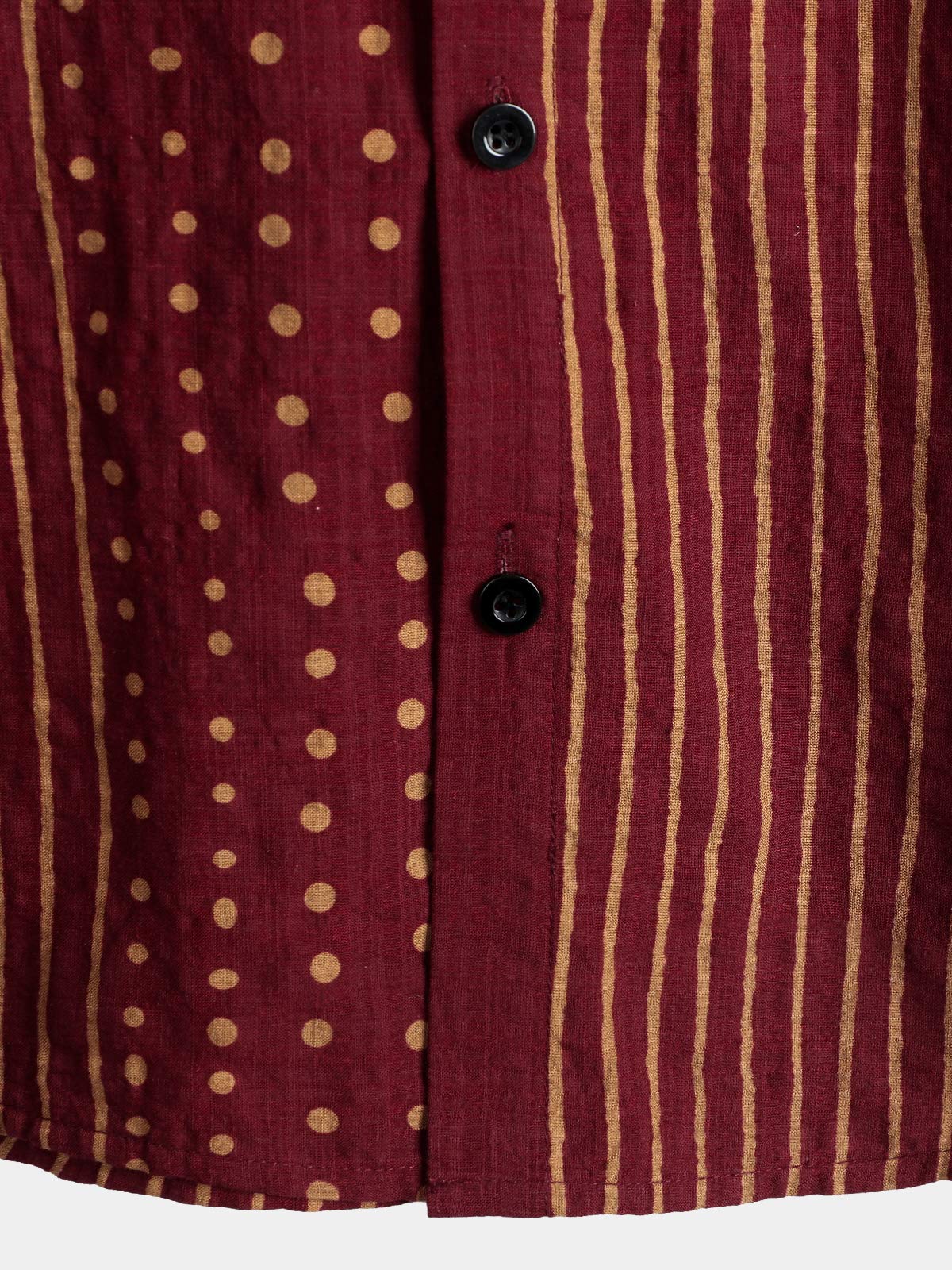 VATPAVE Mens Casual Short Sleeve Button Down Shirts Regular Fit Hawaiian Summer Shirts X-Large WineRed