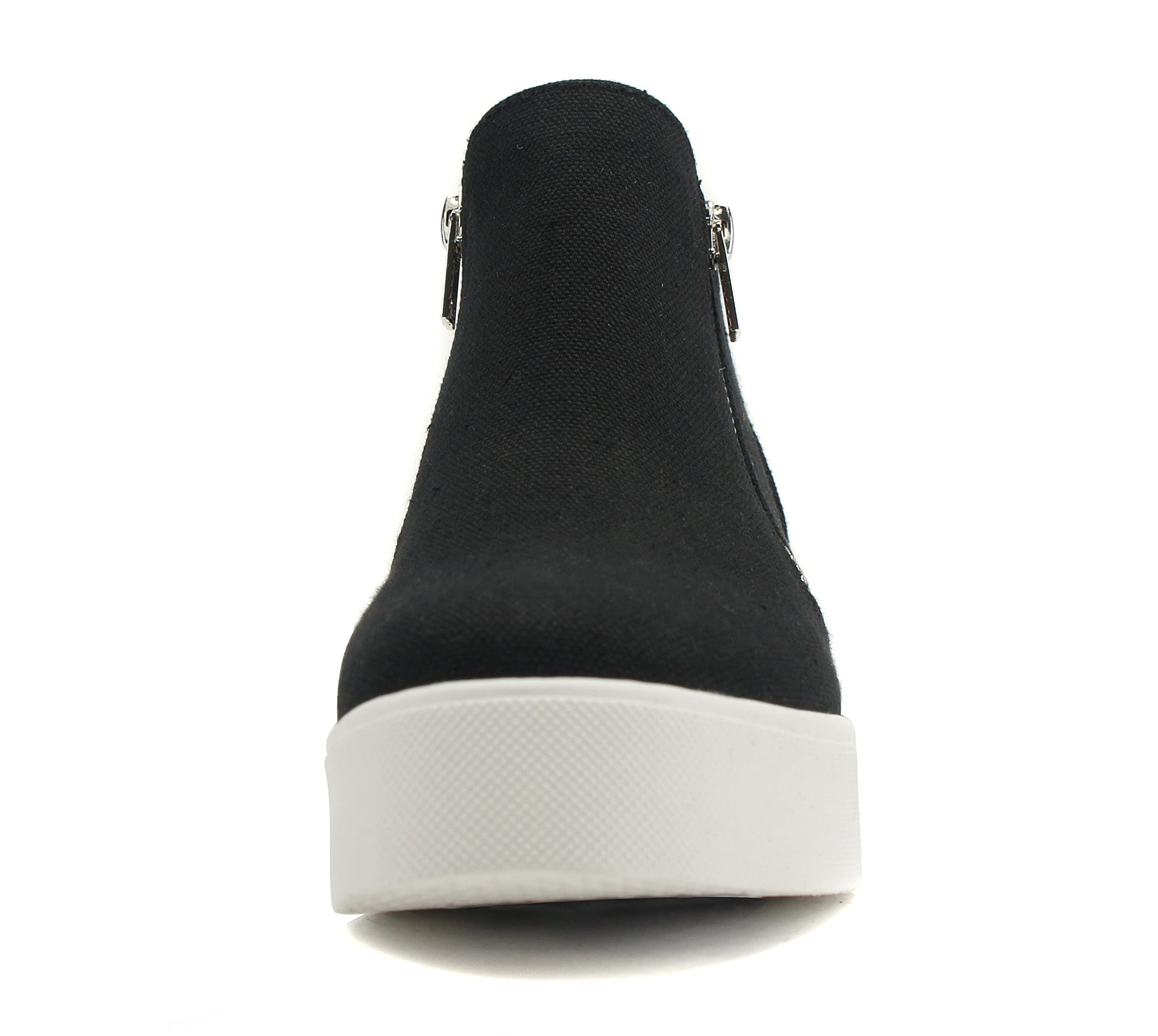 Soda Womens Taylor Nubuck Hight Top Slip On Fashion Sneakers