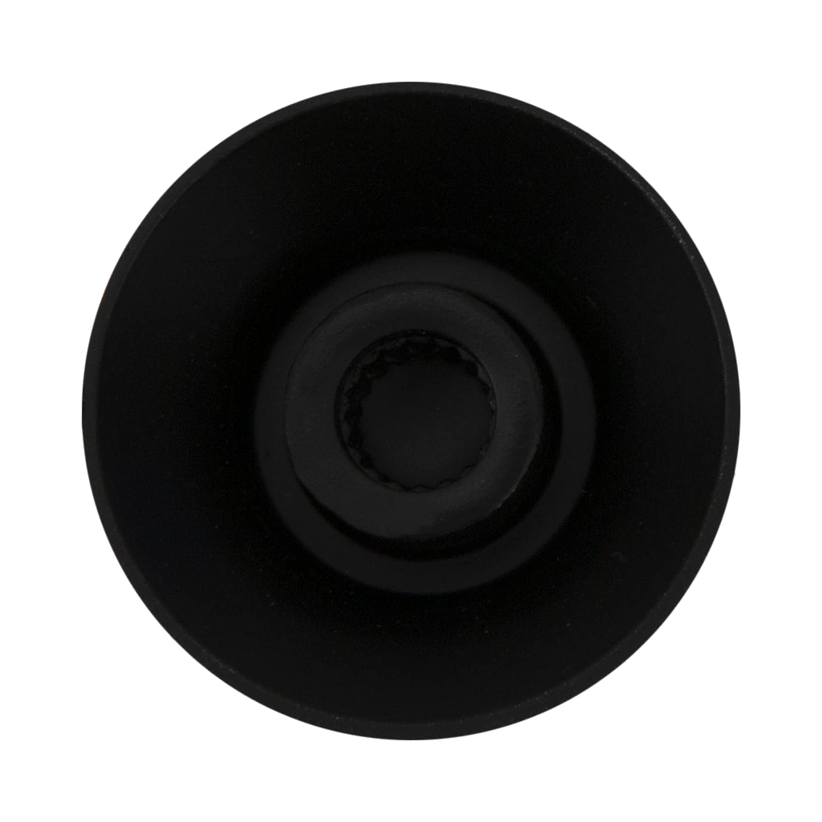 Yootones 6Pcs Speed Control Knobs Plastic Top Hat Style Knobs Compatible with Les Paul Electric Guitar Replacement (Black)