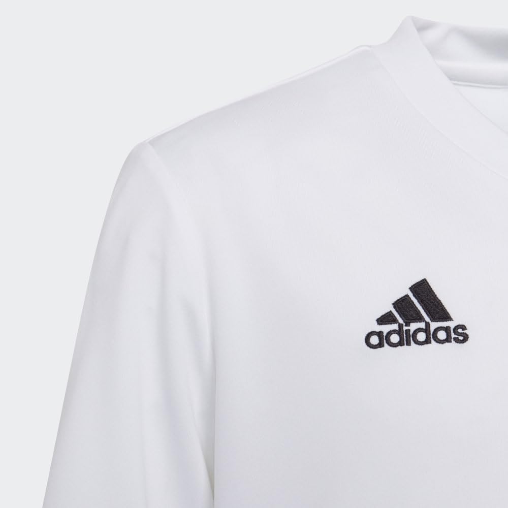 adidas Kids' Entrada 22 Jersey, White, Small