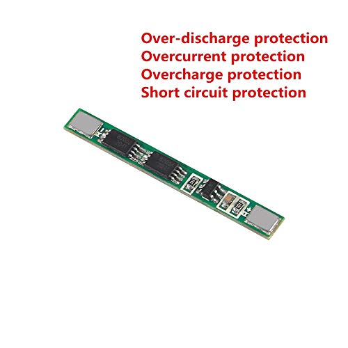 ALMOCN 10PCS 1S 3.7V 4A 18650 Charger PCB BMS Protection Board Li-ion Lithium Battery Protection Board