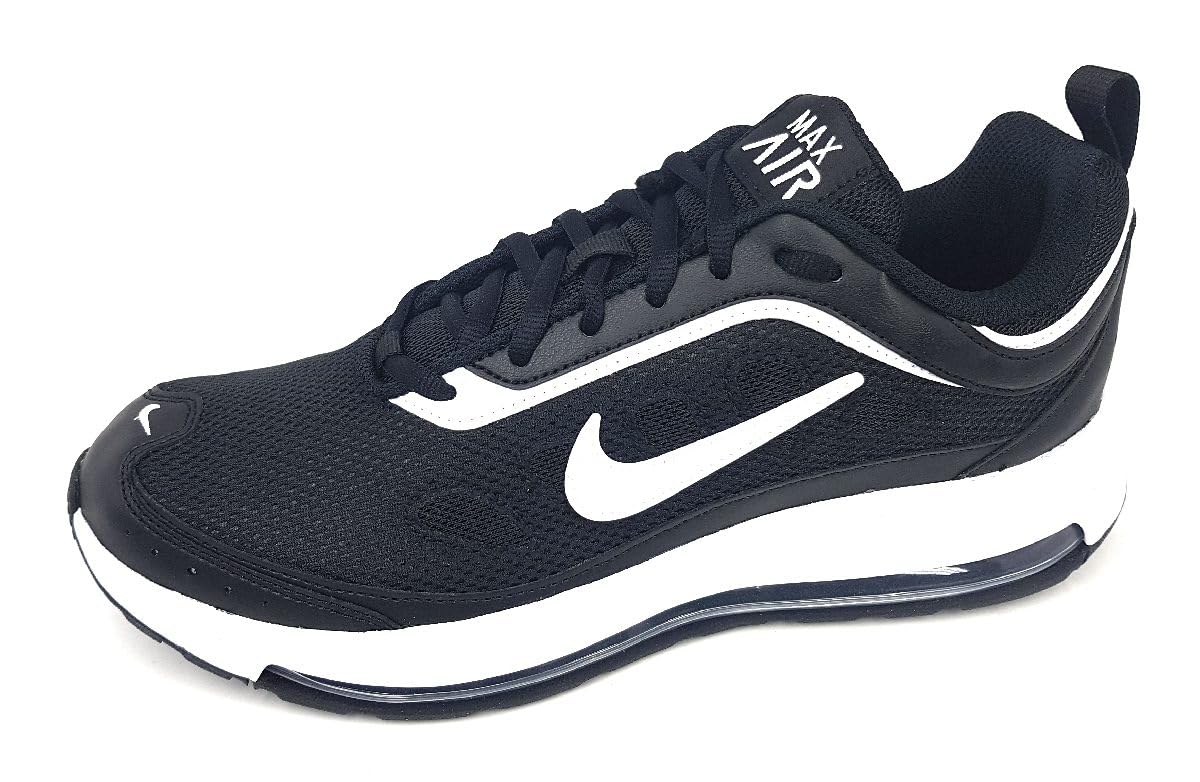 NIKE Men's Running Shoes Sneaker, Black White Black Bright Crimson, 13