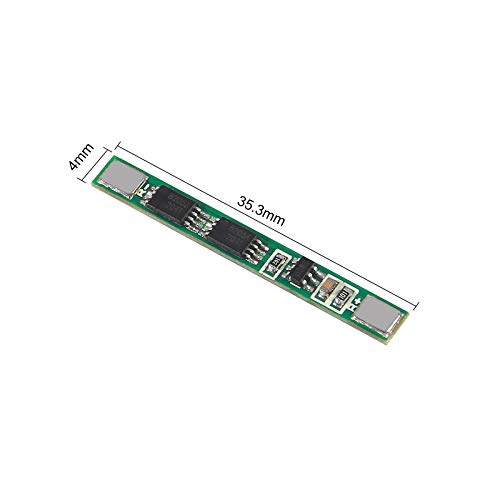 ALMOCN 10PCS 1S 3.7V 4A 18650 Charger PCB BMS Protection Board Li-ion Lithium Battery Protection Board