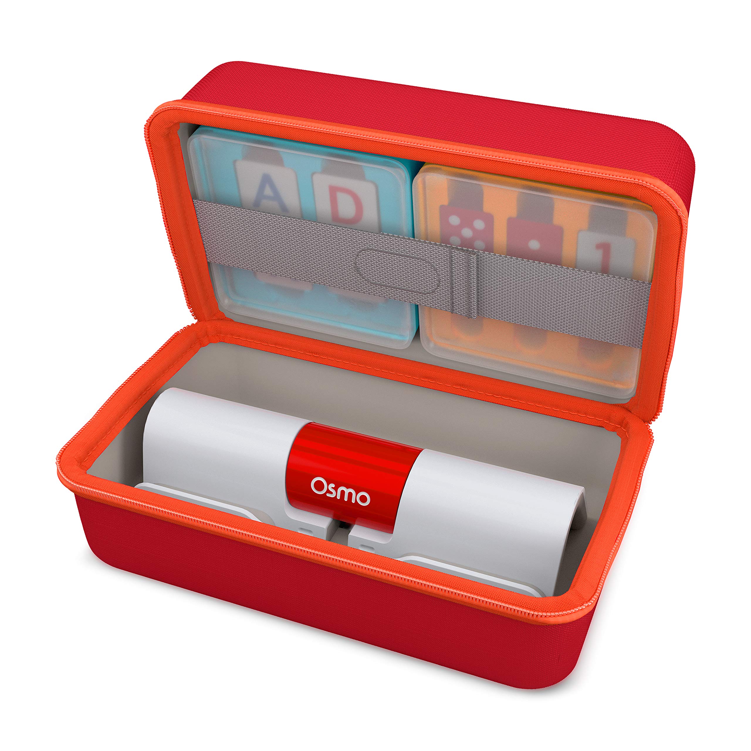 Osmo - Genius Starter Kit for iPad + Grab & Go Small Storage Case Bundle (for iPad Starter Kits) (Osmo iPad Base Included)