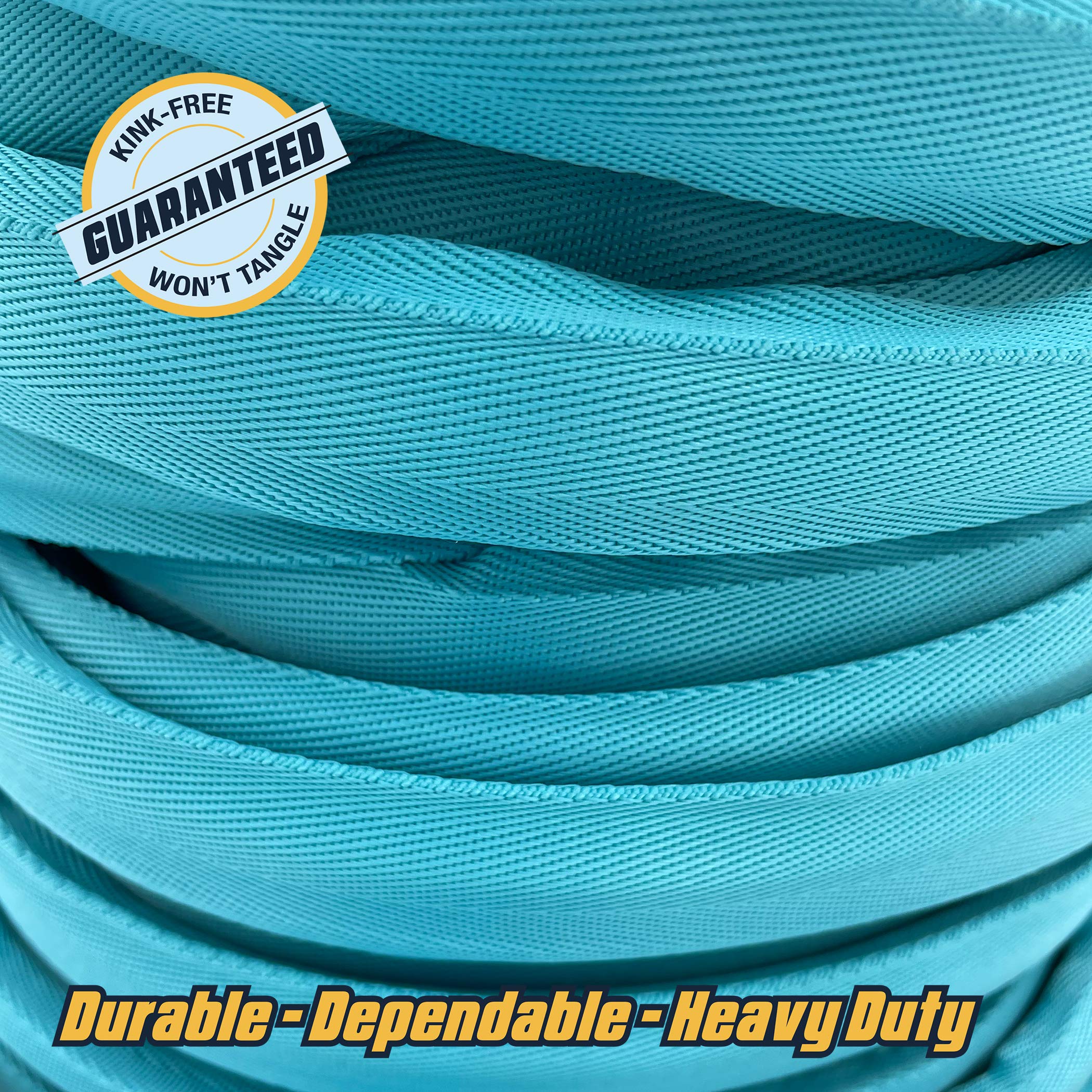 Aqua Pro RV Drinking Water Hose 50 ft, Safe, BPA, Lead, Kink Free, Heavy-Duty, Lightweight, 50% Lighter Than Standard Hoses, ⅝” Diameter, Fits Most Sprayers, Nozzles and Sprinklers