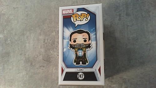 Funko Pop! Marvel: Avengers Endgame - Loki with Glow-in-The-Dark Tesseract