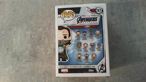 Funko Pop! Marvel: Avengers Endgame - Loki with Glow-in-The-Dark Tesseract