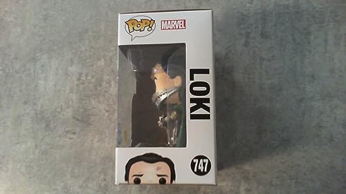 Funko Pop! Marvel: Avengers Endgame - Loki with Glow-in-The-Dark Tesseract