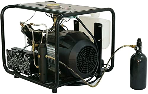HPDMC High Pressure Air Compressor 110V - 2.2KW / 3HP - 2.1CFM @ 4500psi PCP Paintball Fill Station & Charging System, an Oil Water Separator for Free