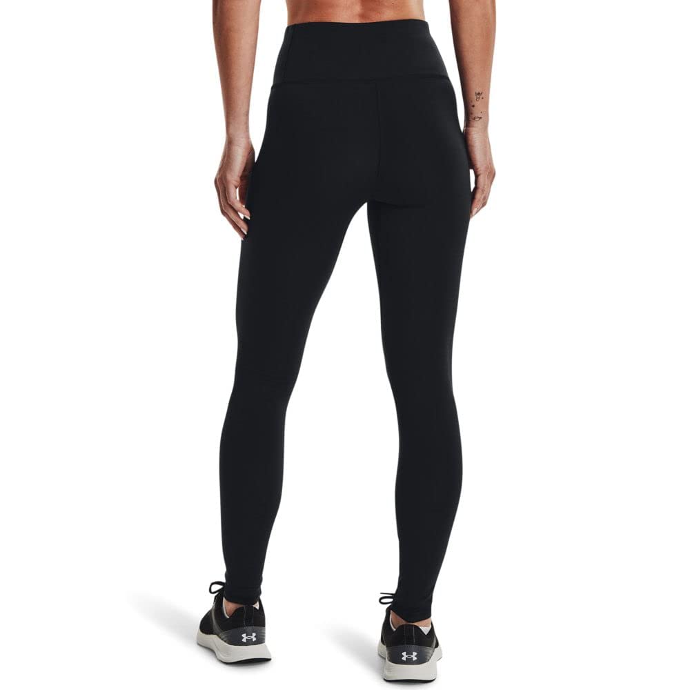 Under Armour Womens Motion Leggings, Black (003)/Jet Gray, X-Large Tall