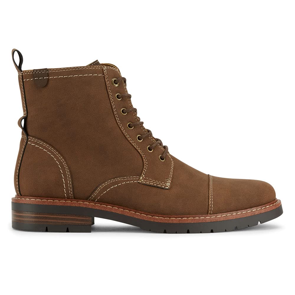Dockers Footwear Men's Rawls Ankle Boot, Dark Tan, 10.5