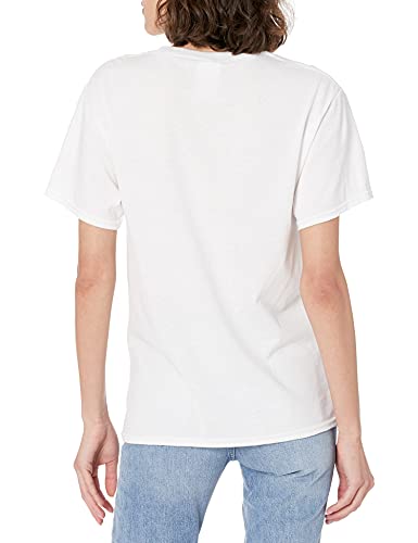 Billie Eilish Exclusive Official Au Revoir Happier Than Ever T-Shirt White, Large