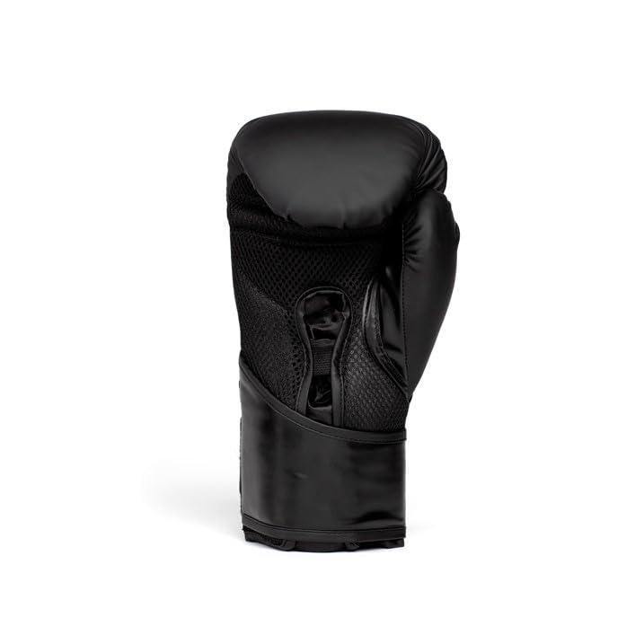 Everlast P00002362 Elite V2 Training Glove Black/Grey 14OZ
