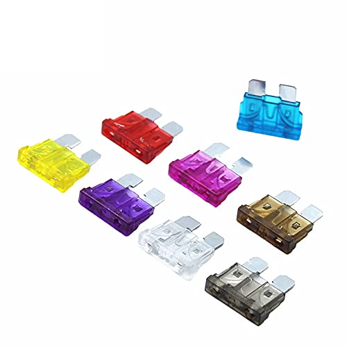 30Pcs Standard Auto Blade Fuse for Car 5 10 15 20 25 30 AMP Each 5pcs Car Fuse Auto Fuse White Yellow Red Blue Orange Green 10A
