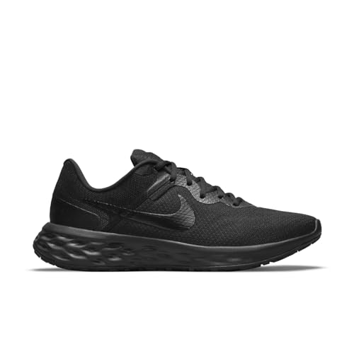 NIKE Men's Race Sneaker, Black Black Dk Smoke Grey, 10